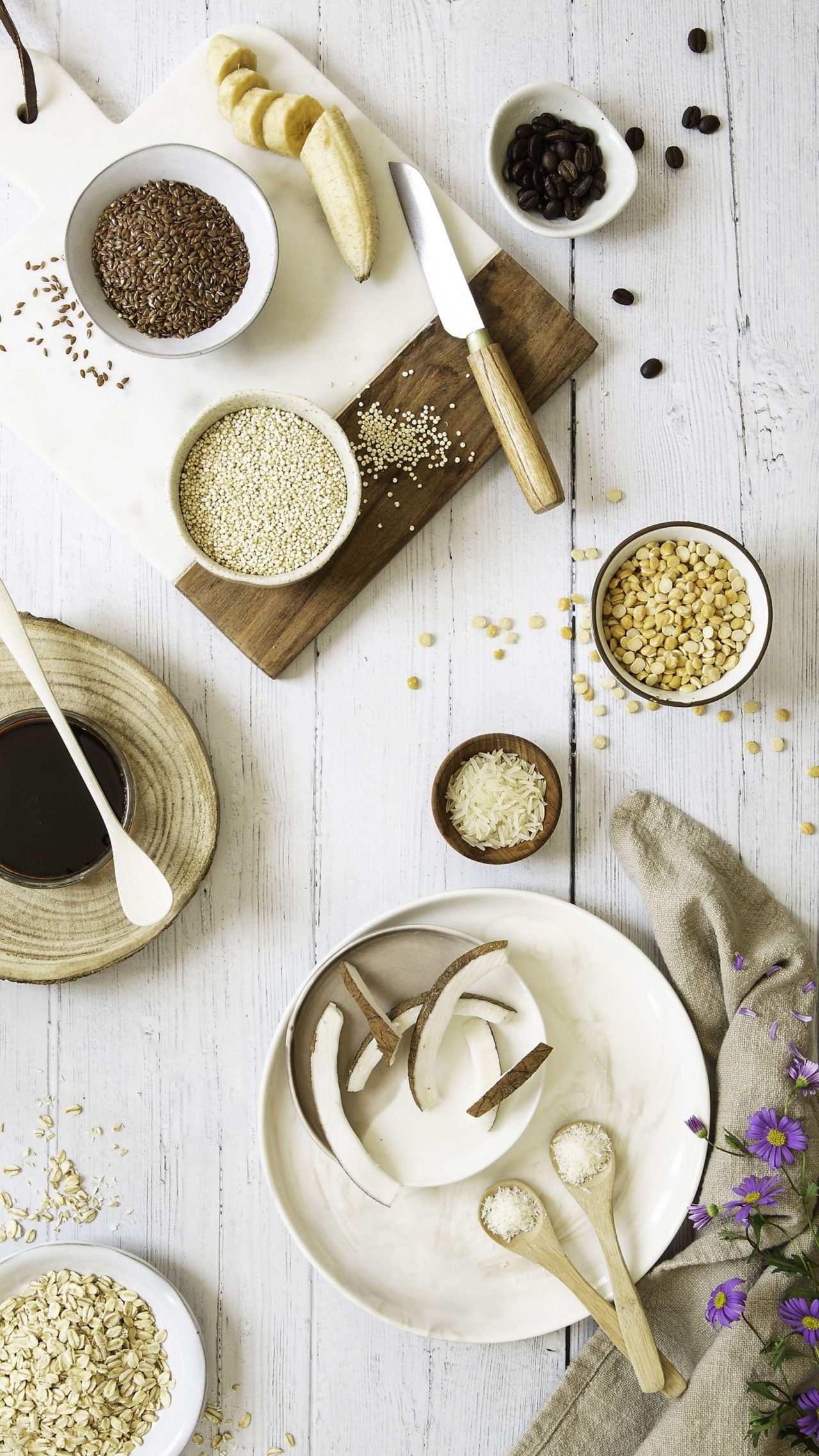 Vegan Protein Shake With A Tri -Blend of Pea, Quinoa and Flaxseed ...